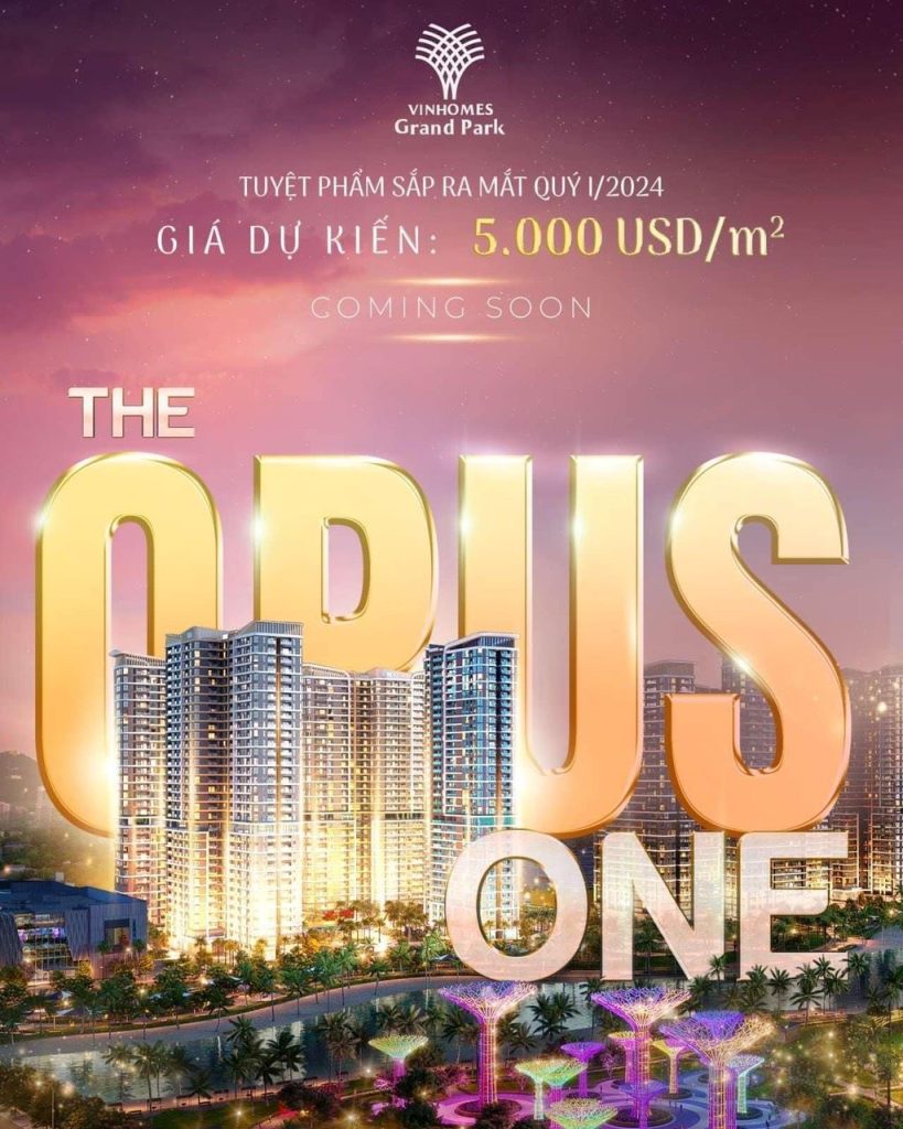 [Chính thức CĐT] THE OPUS ONE | Vinhome Grand Park